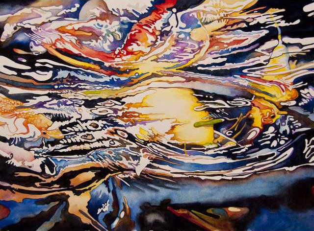 Kudos for Dudek's koi paintings - Great Bend Tribune