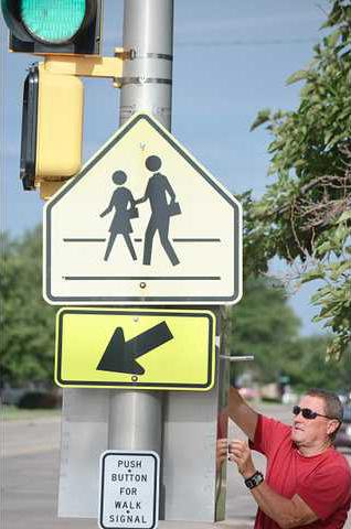 school traffic light