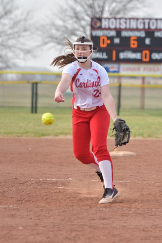 Cardinal softball sought school history - Great Bend Tribune