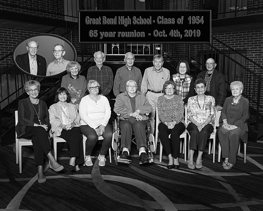 GBHS class of 1954 reunion - Great Bend Tribune