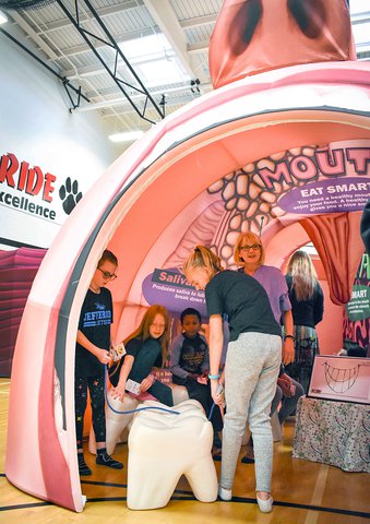 Fifth graders experience Body Venture - Great Bend Tribune