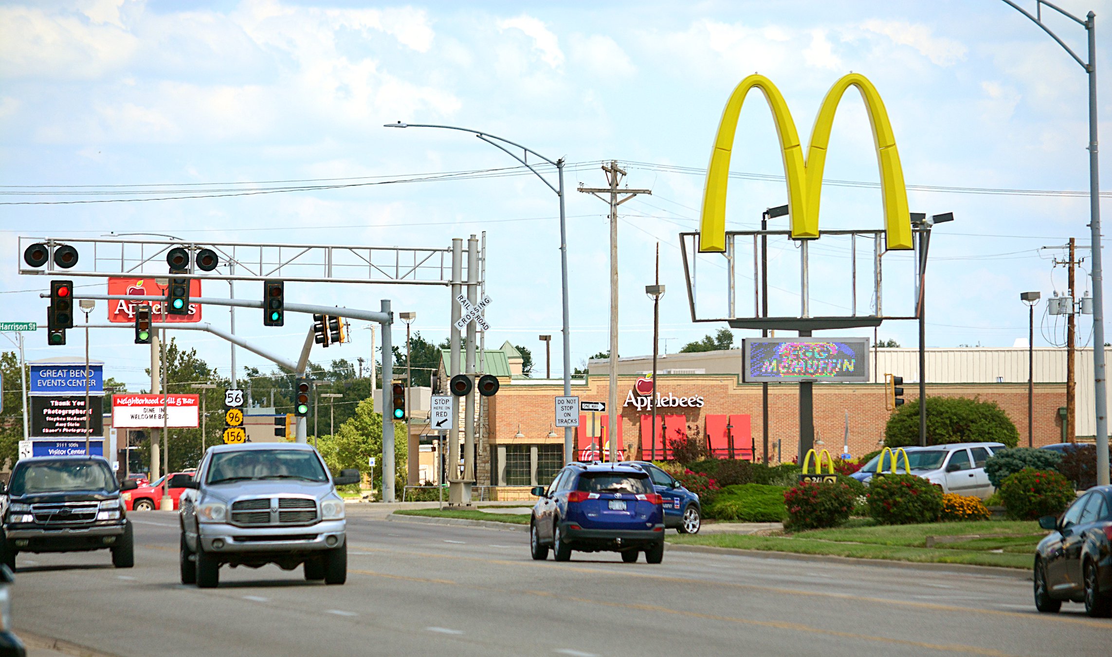 Work continues on challenging 10th McDonald’s driveway - Great Bend Tribune