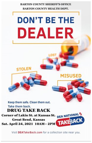 BCSO, Health Department to host Drug Take Back Day April 24 - Great ...