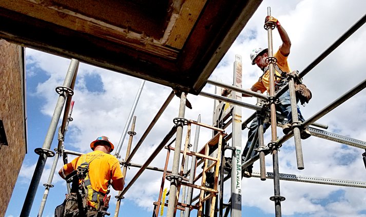 After a half century construction beginning on High Rise renovations ...