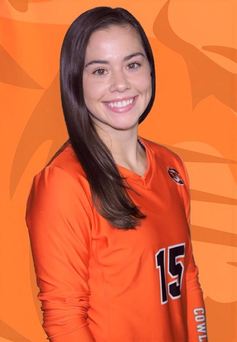 Former Panther Unruh plays for No. 1 Cowley volleyball - Great Bend Tribune
