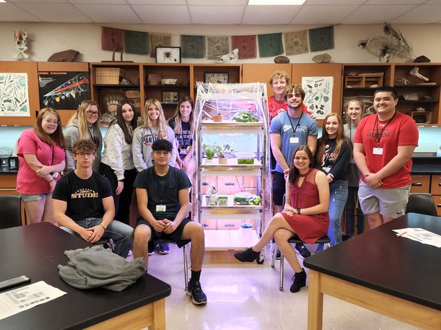 Growing with grants, GBHS students thank Midwest Energy for support of ...