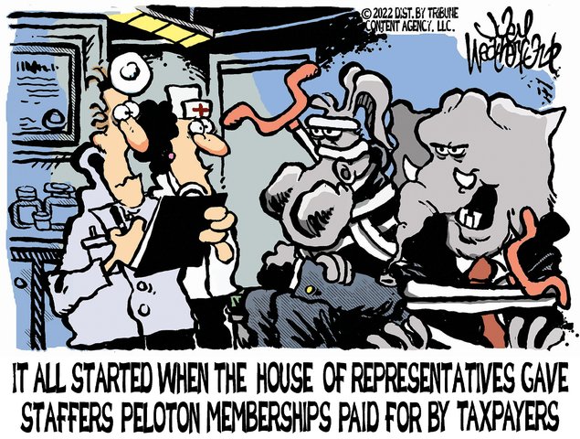 Peloton memberships paid by taxpayers - GREAT BEND TRIBUNE