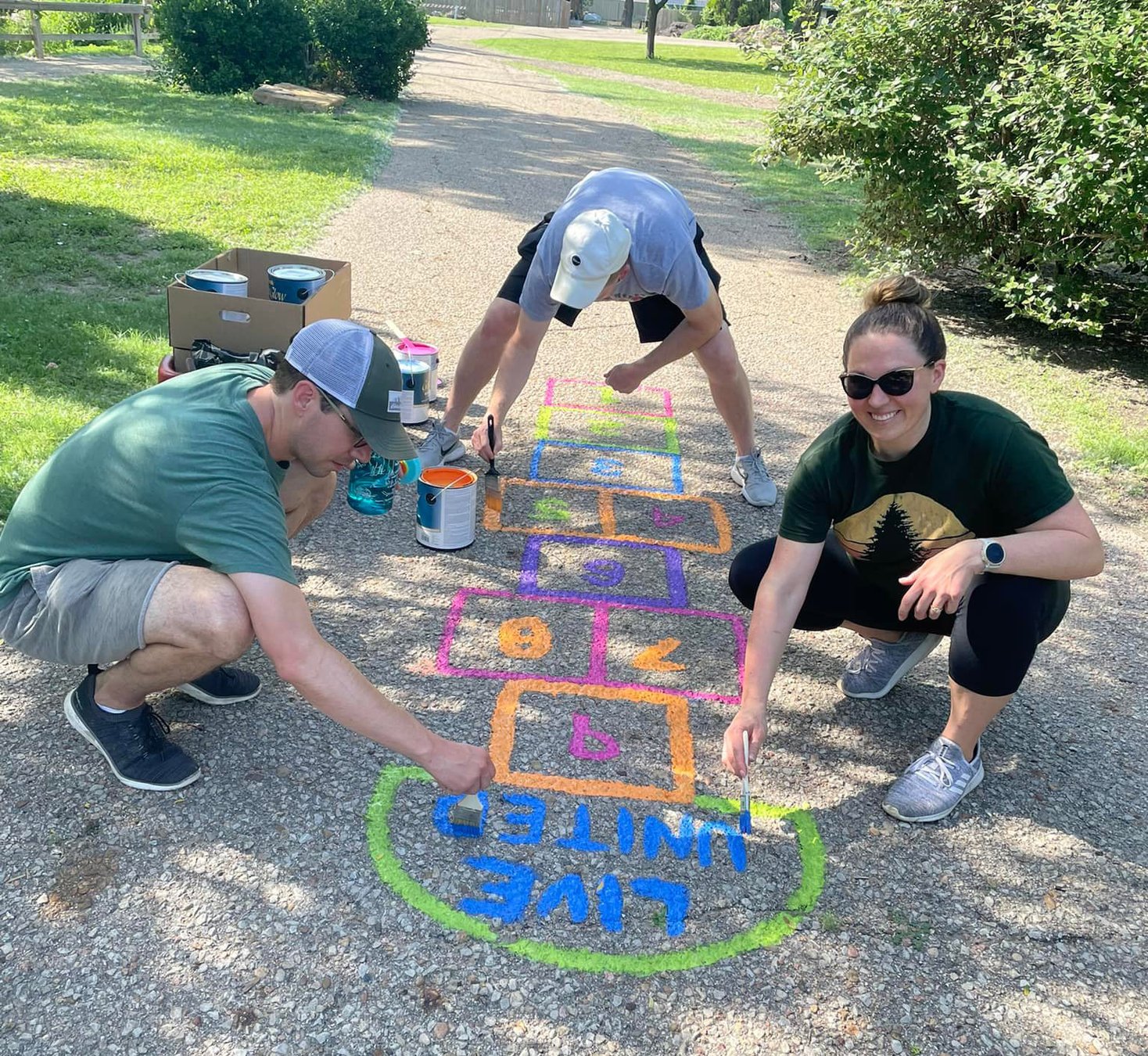 Born Learning Trail gets fresh color - Great Bend Tribune