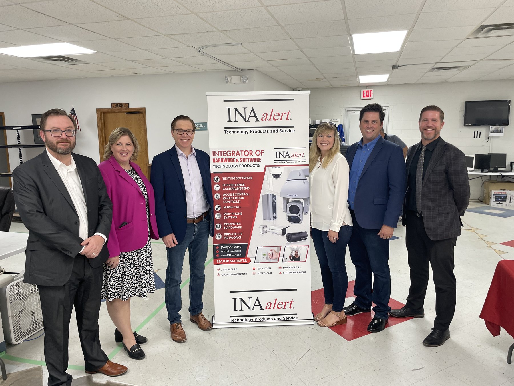 Lt. Governor visits INA Alert - Great Bend Tribune