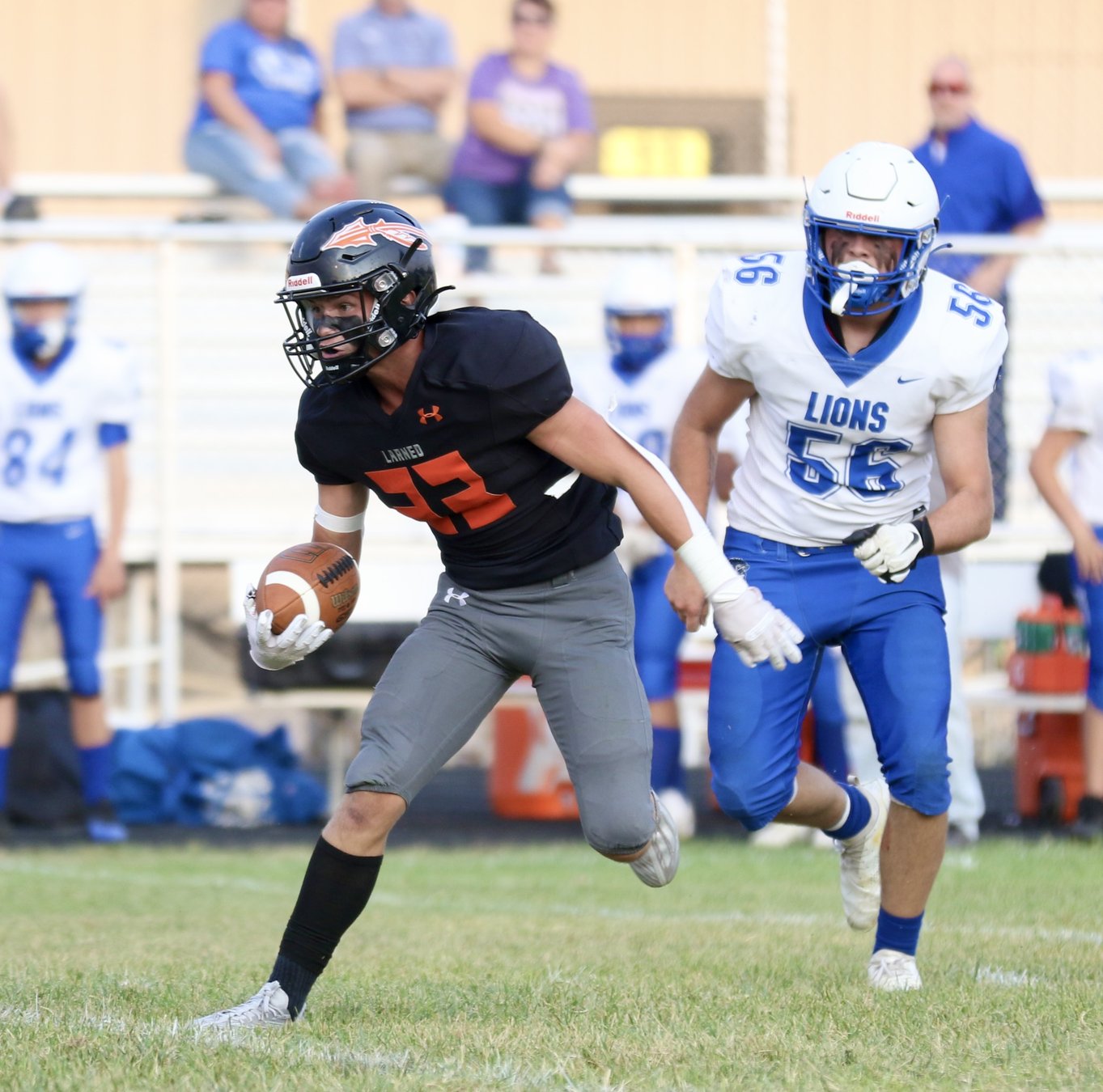 Larned Indians roar past Lions, 54-0 - Great Bend Tribune