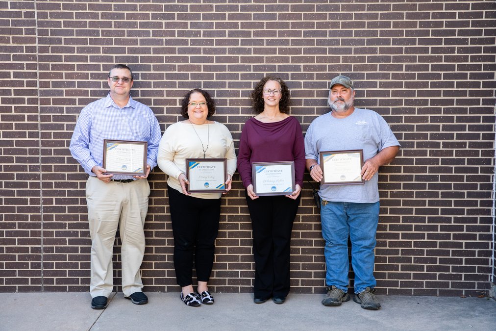 Employees recognized for years of service to Barton - Great Bend Tribune