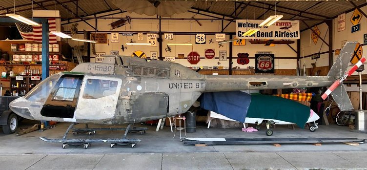 Local veterans plan to restore helicopter for Legion - Great Bend Tribune