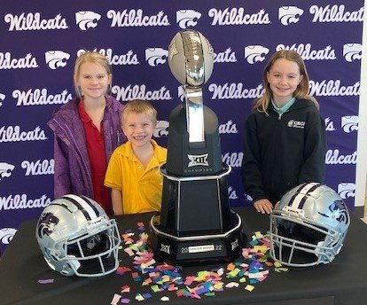 Marmies showcases Big 12 trophy - GREAT BEND TRIBUNE