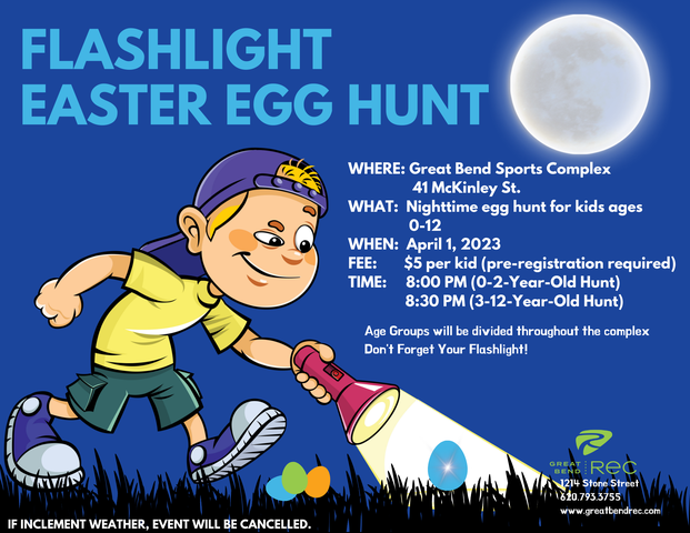 Flashlight Easter Egg hunt debuts - Great Bend Tribune