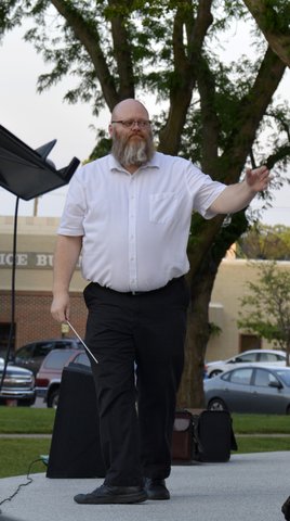 Grant Mathews continues band tradition - Great Bend Tribune