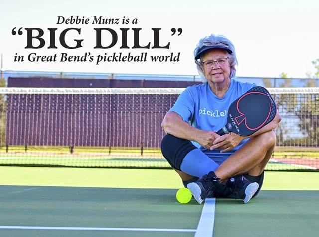 Debbie Munz is a“BIG DILL” in Great Bend’s pickleball world - Great ...