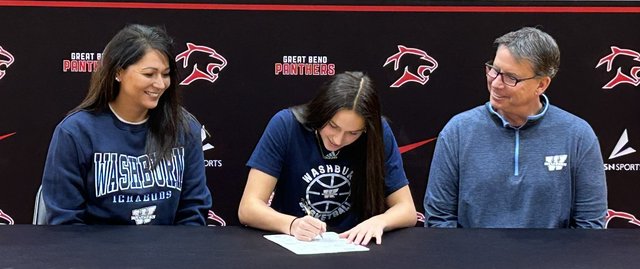 Panthers' Spray signs with Washburn for basketball - Great Bend Tribune