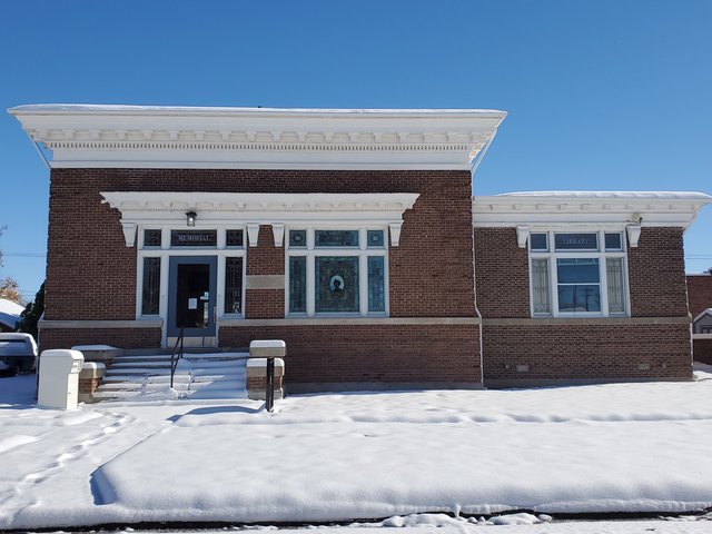 First phase of library windows wrapping up - Great Bend Tribune