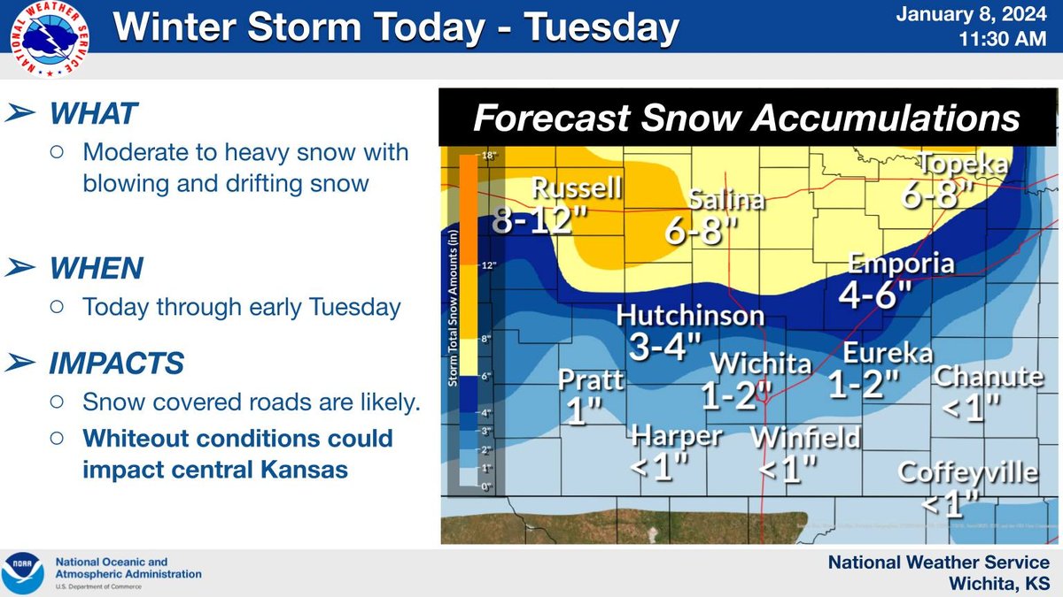 Updates: Winter storm and Blizzard Warning for Golden Belt - Great Bend ...