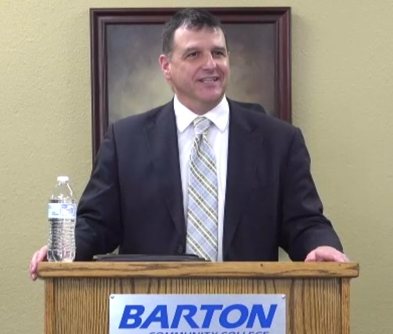 Garstecki meets public as finalist - Great Bend Tribune