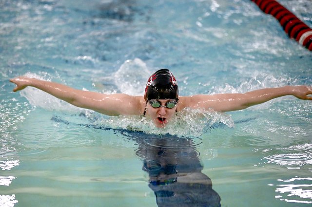Emilee Hall sparks Panthers swimmers - Great Bend Tribune