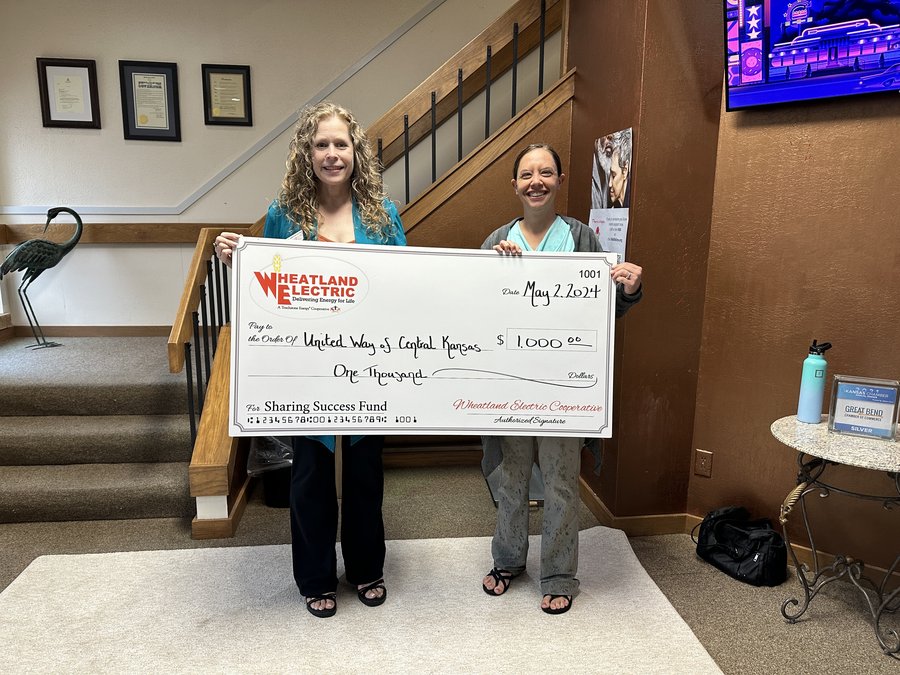 United Way of Central Kansas receives $1,000 Sharing Success Grant from ...