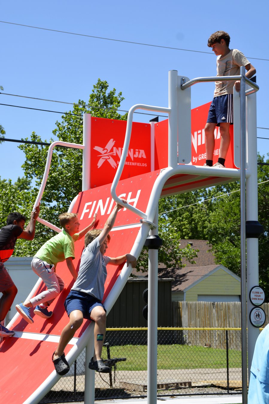 Time to Climb: Ninja course, rock climbing area now open - Great Bend ...