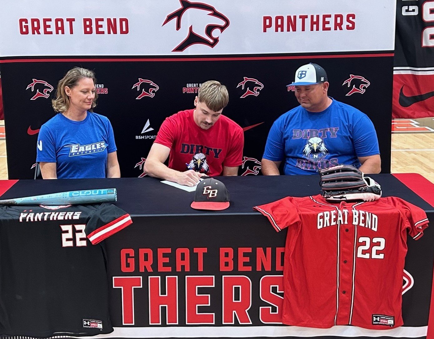Panthers' Umphres signs college letter - Great Bend Tribune