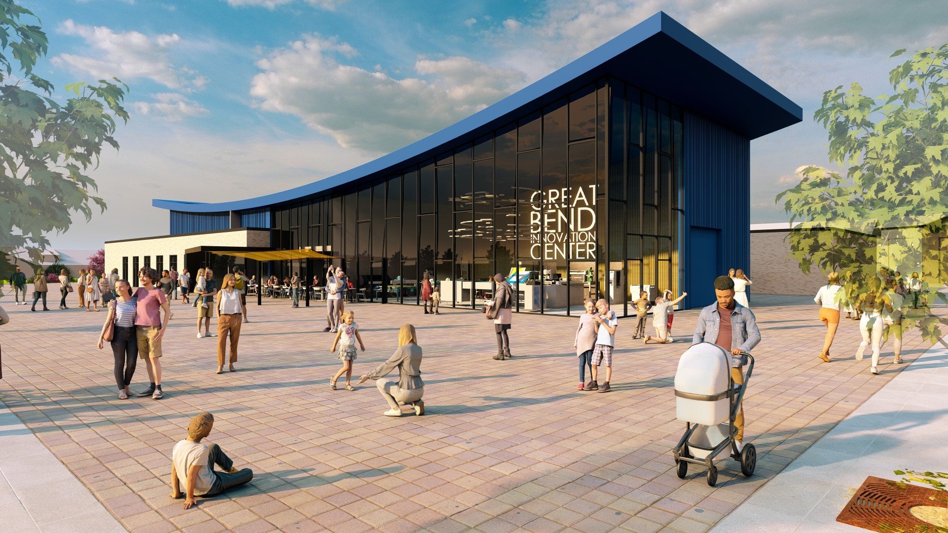 Construction Paused on Innovation Center - Great Bend Tribune