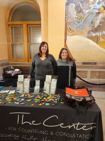 Bowyer, Downum represent The Center at advocacy day in Topeka - Great ...
