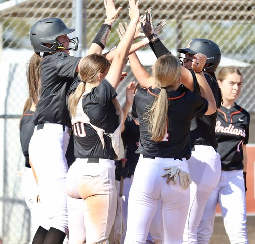 Hesston softball sweeps Indians - Great Bend Tribune