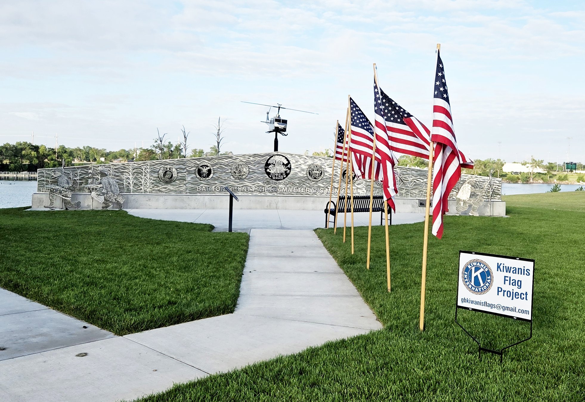 Kiwanis Flag Project - Great Bend Tribune