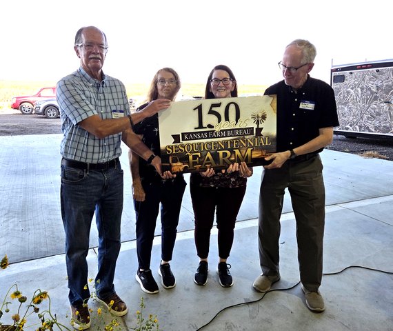 Barton County Farm Bureau honors 150- and 100-year farm families ...