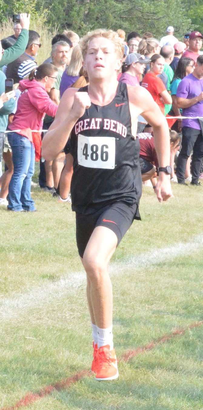 Brogan Lashley, Cardinal Rossman lead way - Great Bend Tribune