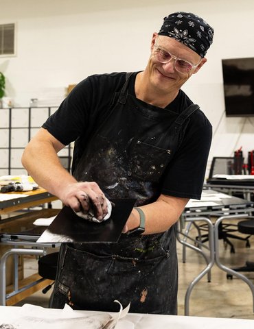 Shafer Gallery brings printing plates back to life - Great Bend Tribune