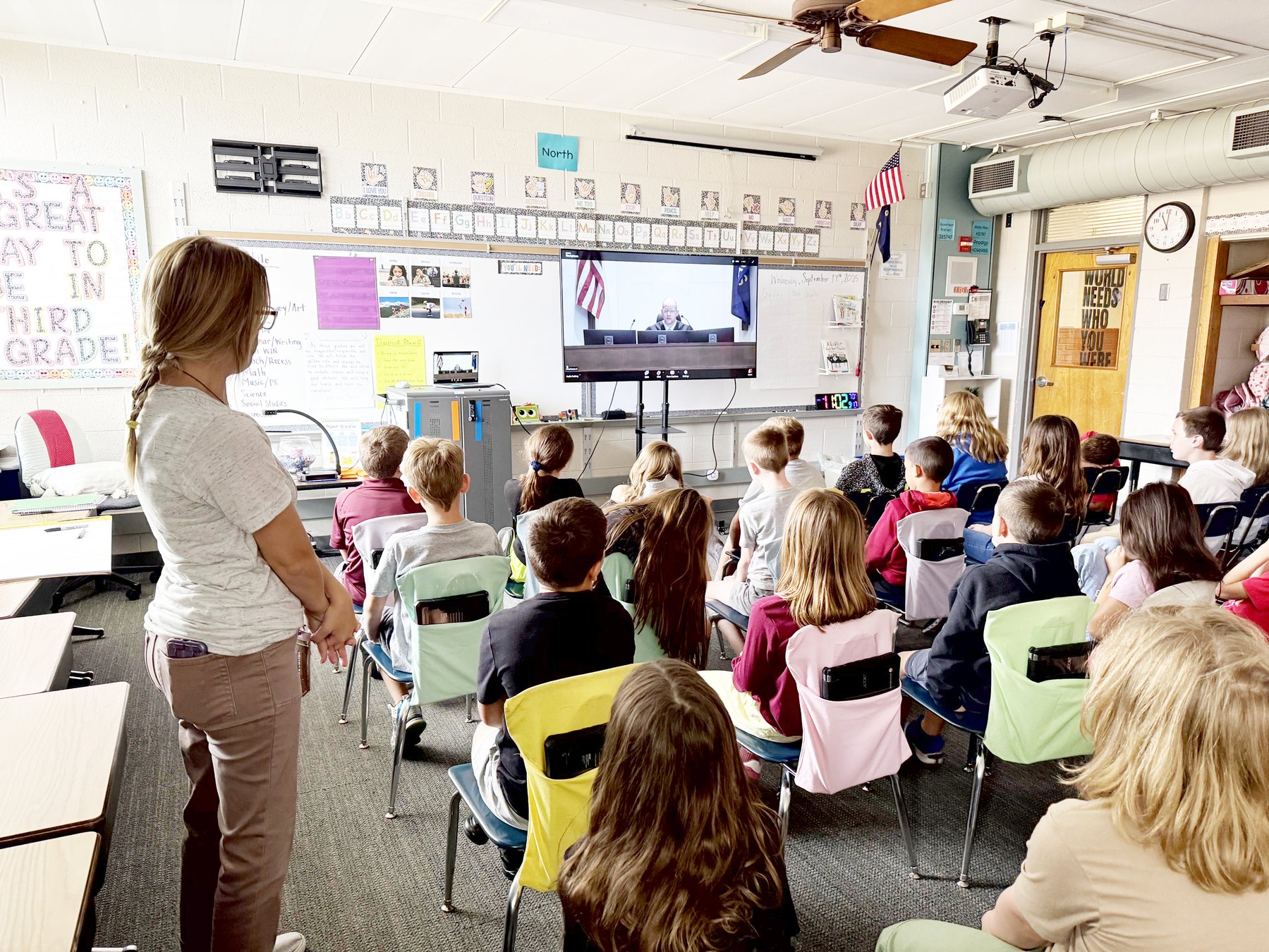 Mock trial connects classroom to real-world civics for third graders ...