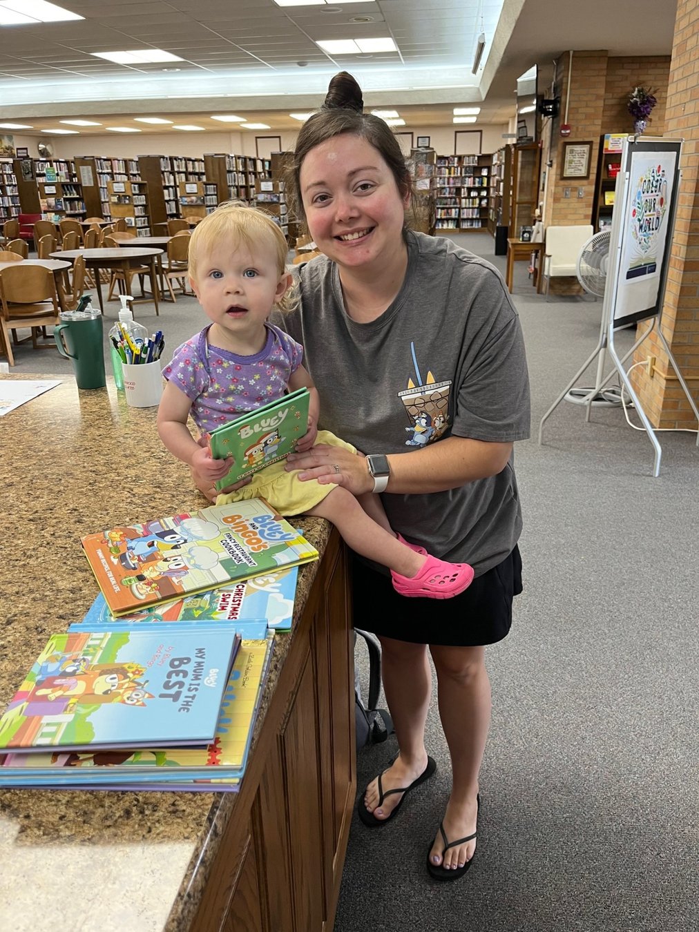 Bluey Books donated in memory of Mia Jade Roth - Great Bend Tribune
