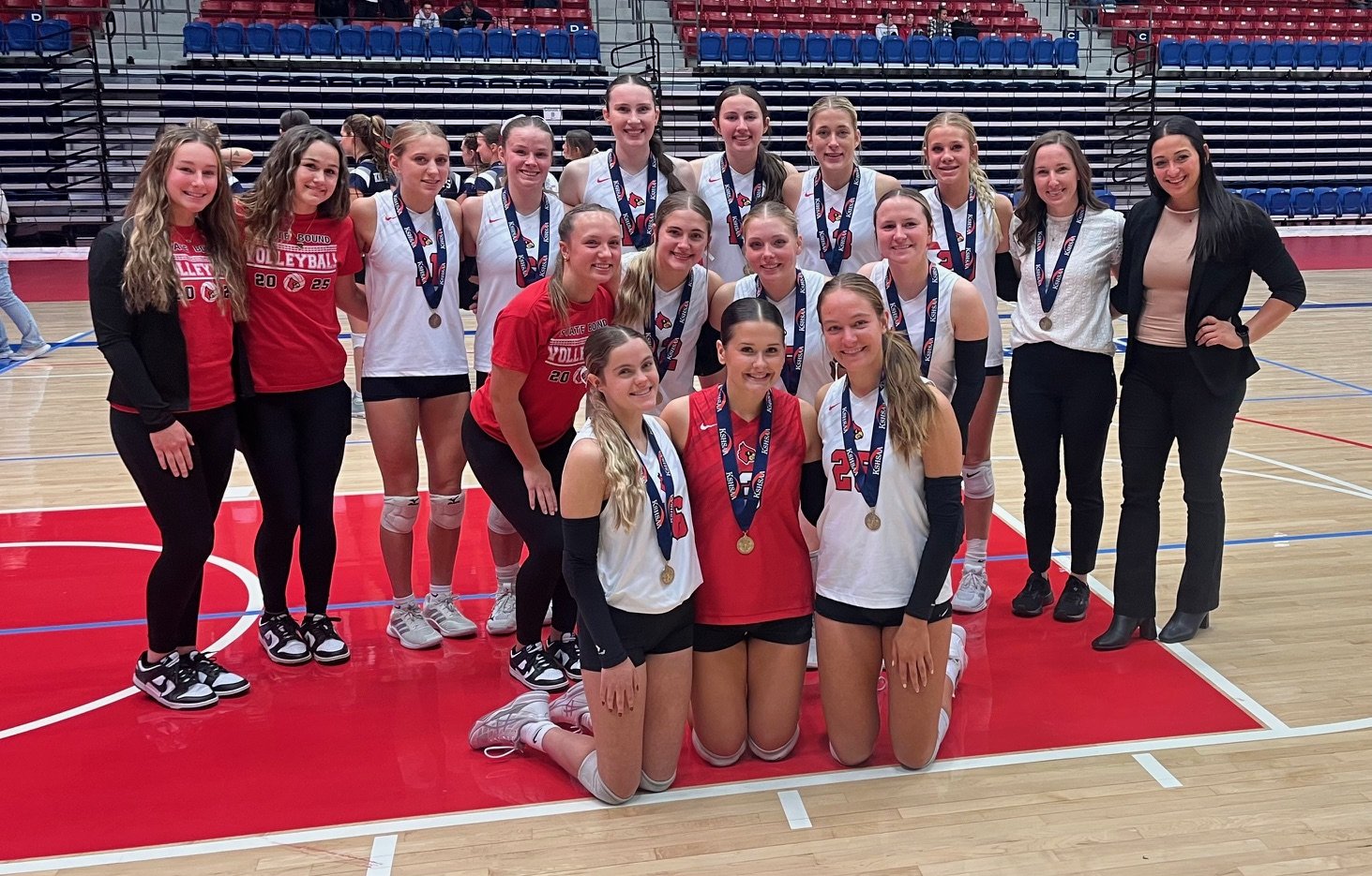 Cardinal volleyball loses to state champion, runner-up - Great Bend Tribune
