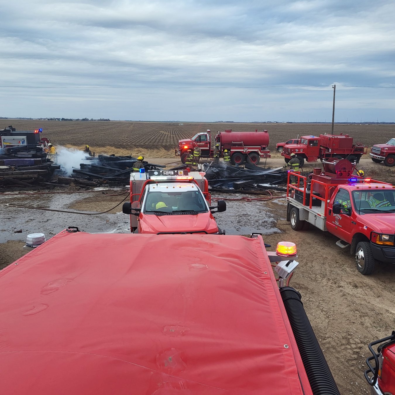 Rural PC blaze poses challenge for fire departments - Great Bend Tribune