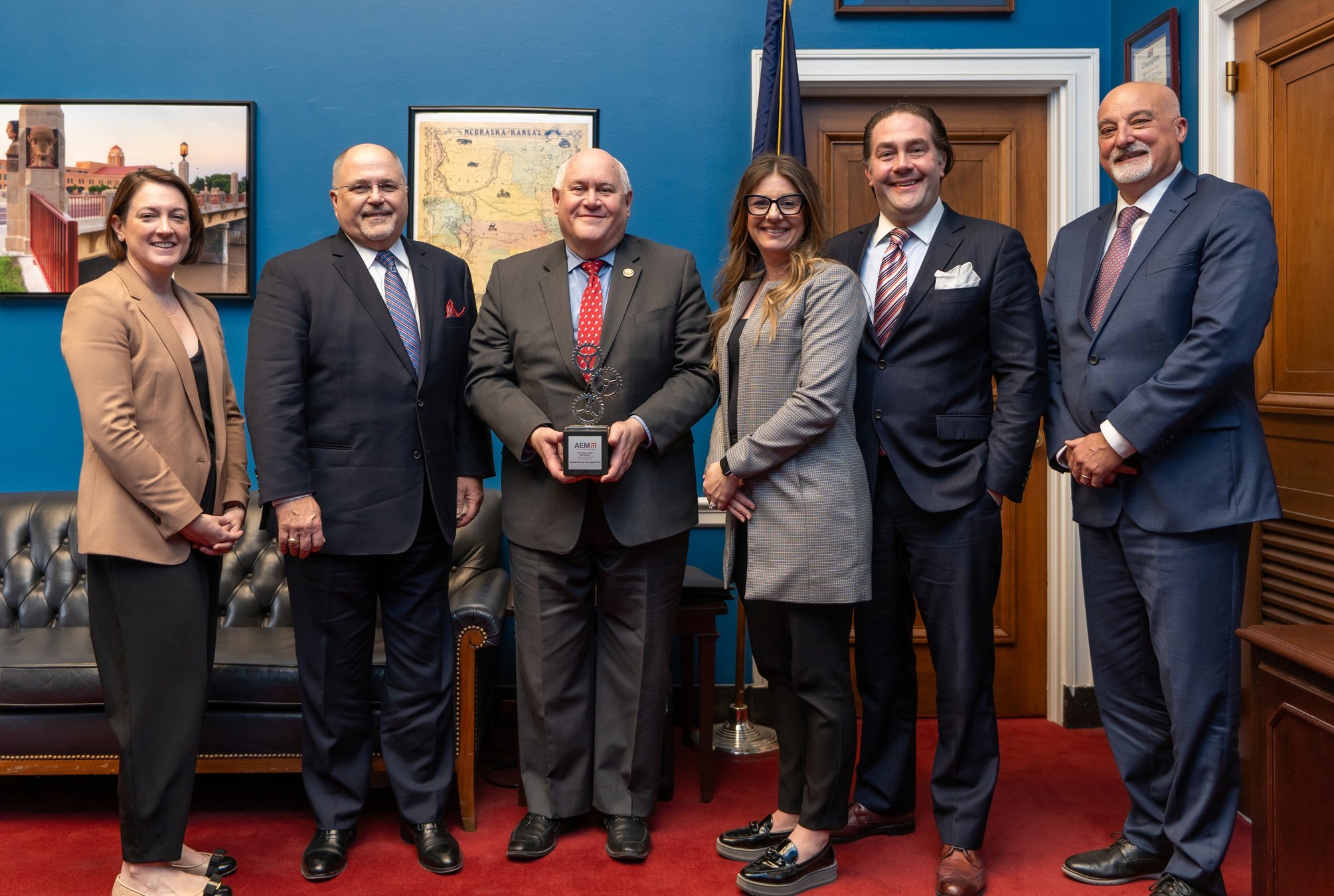 Rep. Estes awarded 2025 Champion of the Industry Award by Association ...
