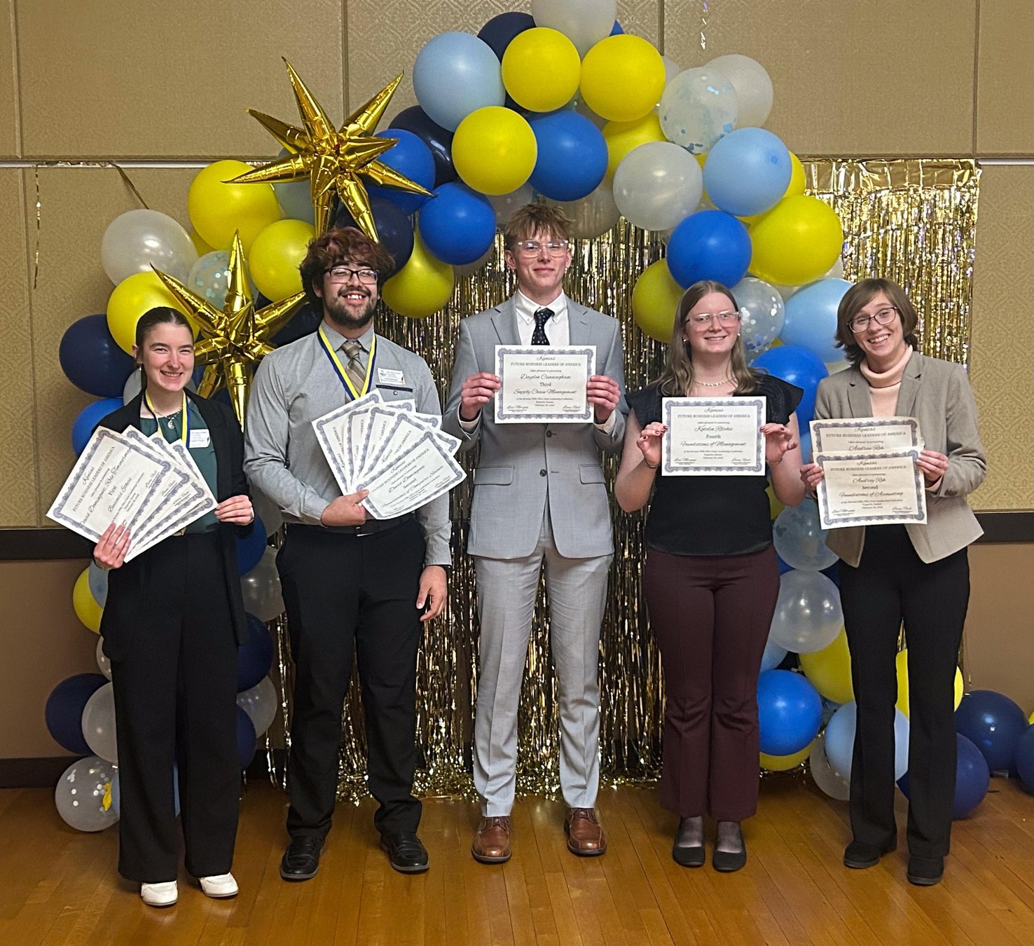 Barton FBLA members earn 12 statewide awards - Great Bend Tribune